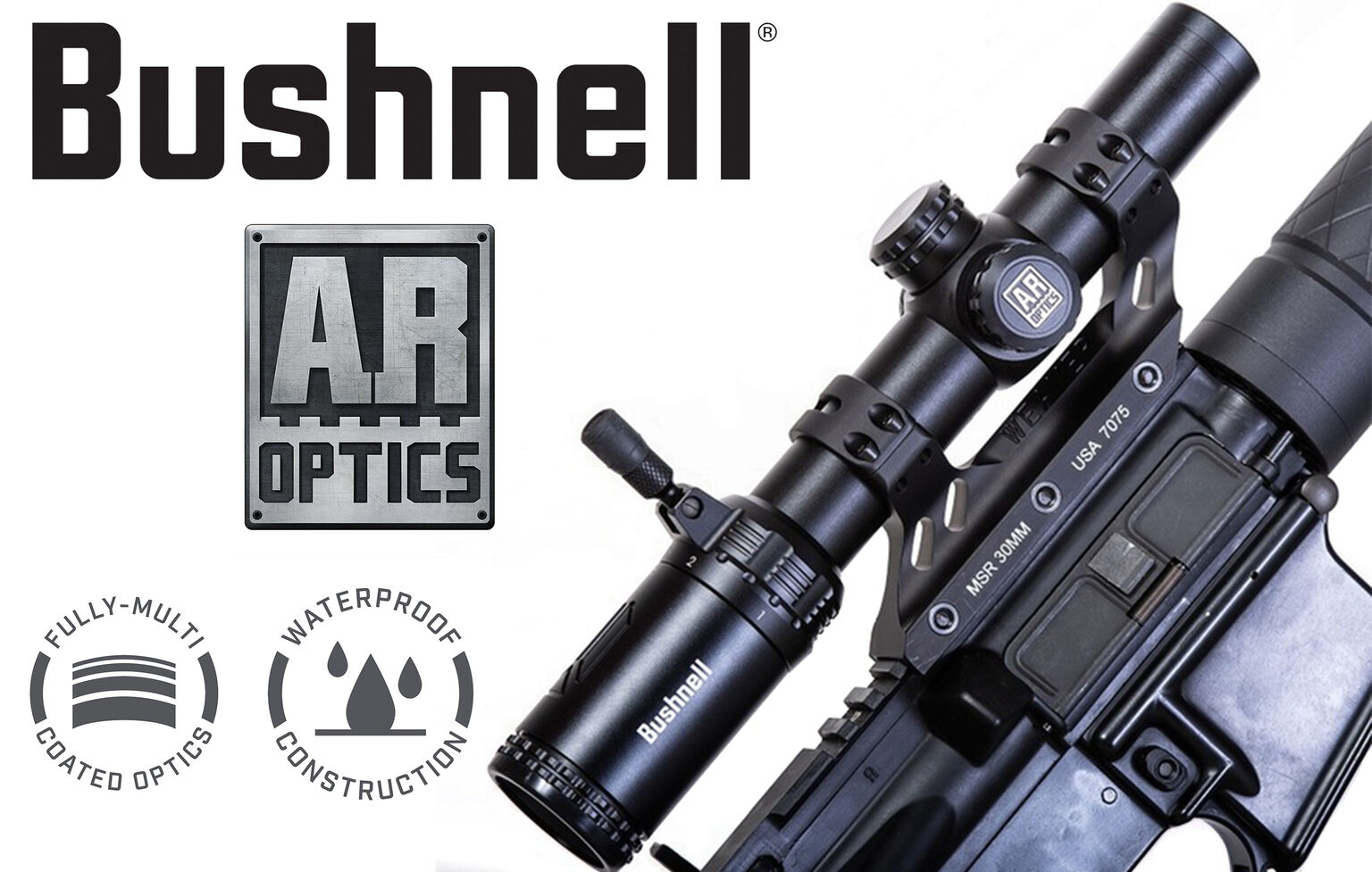 AR Optics 1-8x24 Illuminated Riflescope | Bushnell