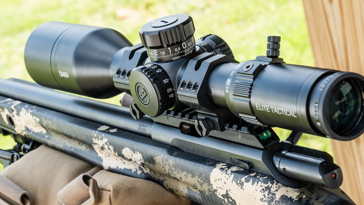 Elite Tactical 3.5-21x50 DMR3, EQL Reticle Riflescope | Bushnell