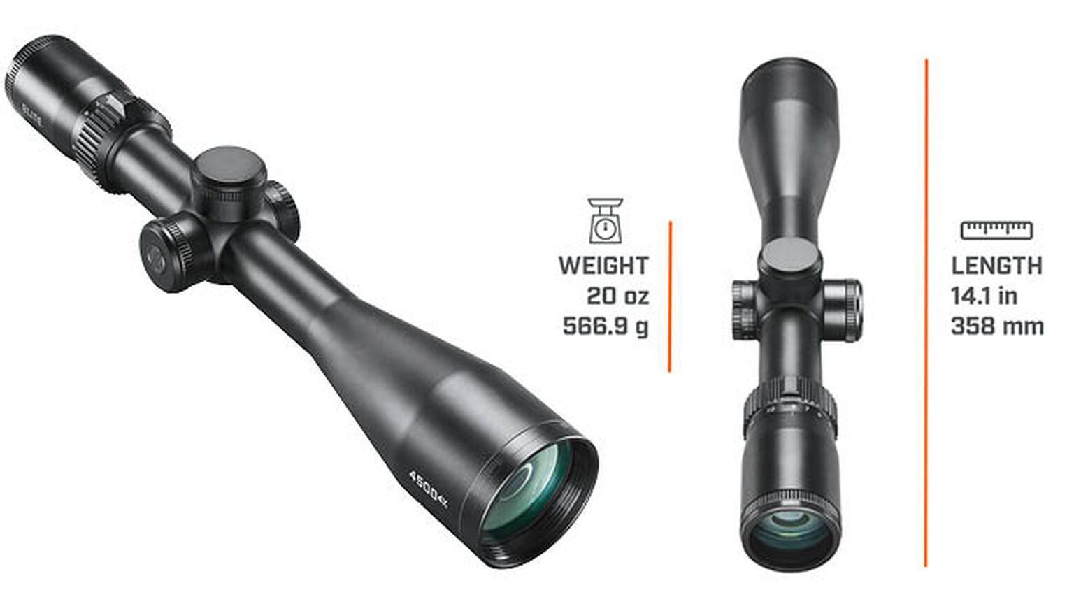Bushnell Elite 4500 4X 4-16x50 Multi-X Scope - Mountain Man Outdoors