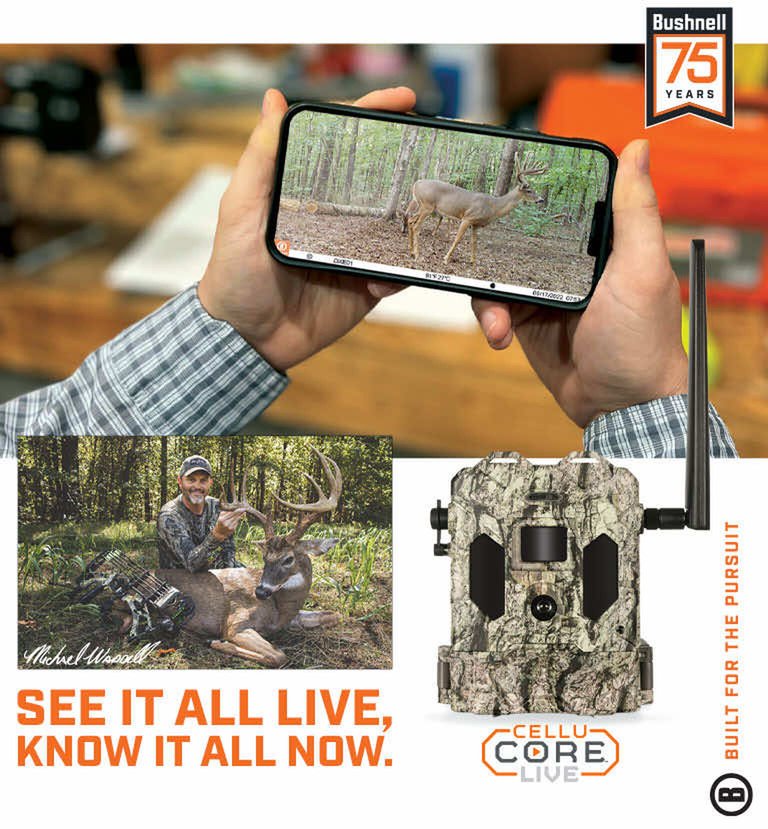 CelluCORE Live Cellular Trail & Hunting Camera | Bushnell