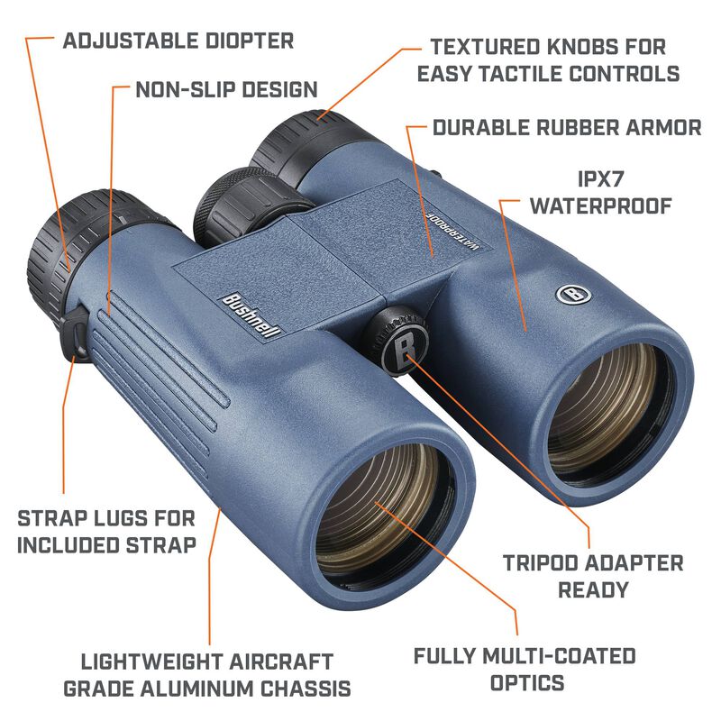 Buy H2O 8x42 Waterproof Binoculars and More | Bushnell