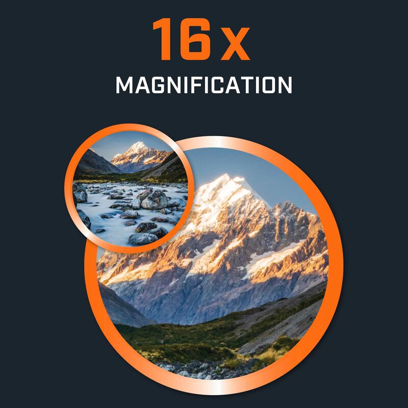 binoculars view range