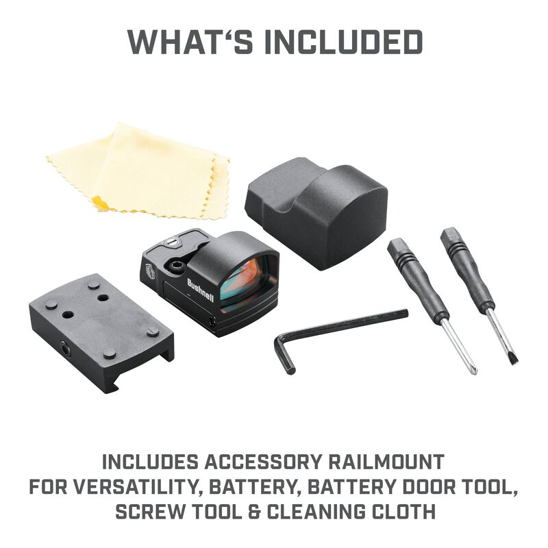 RXS 100 Reflex Site - All Purpose Pistol Red Dot | Bushnell